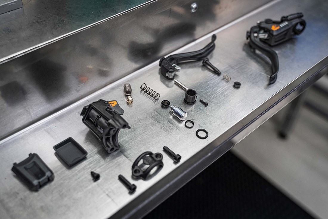 Individual components of a brake